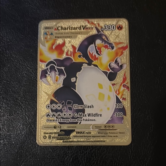 Toys | Charizard Vmax Pokmon Card | Poshmark